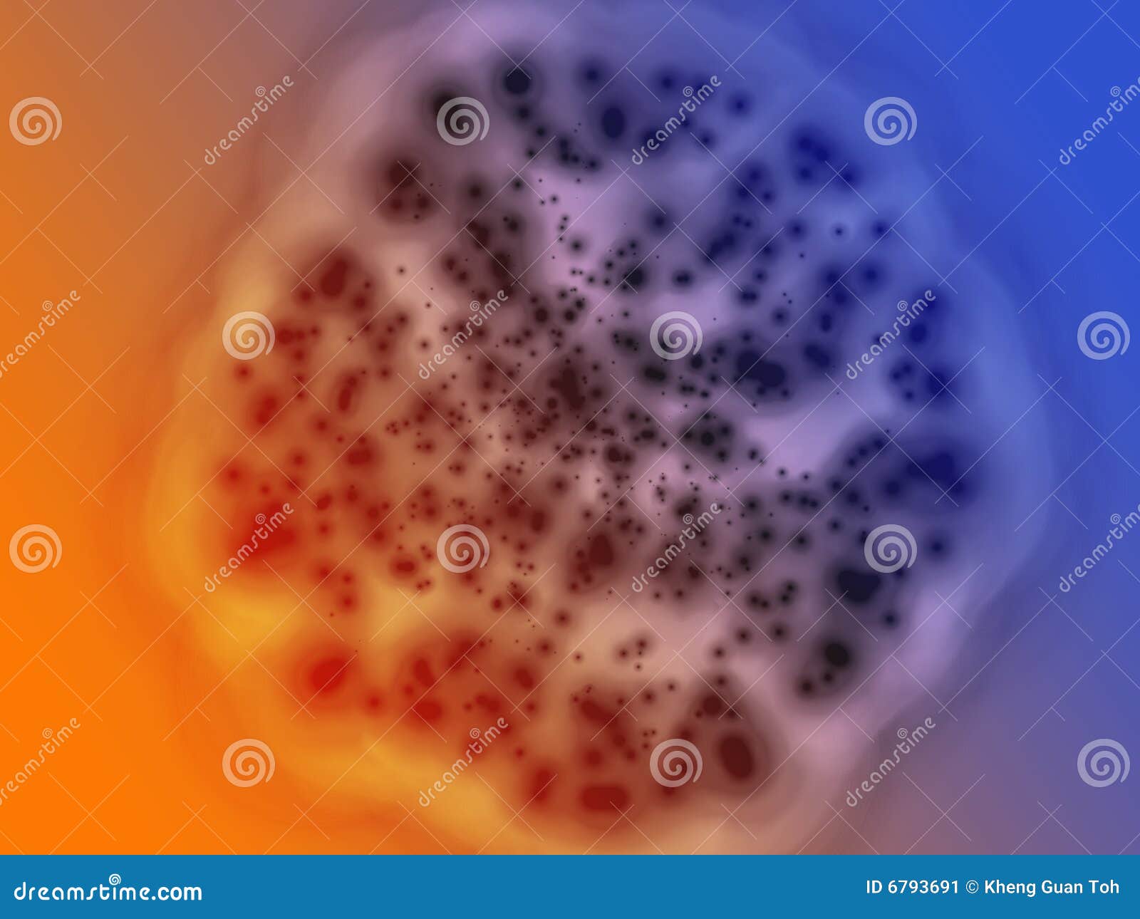Bacterial Cell Growth Illustration Stock Illustration - Illustration of ...