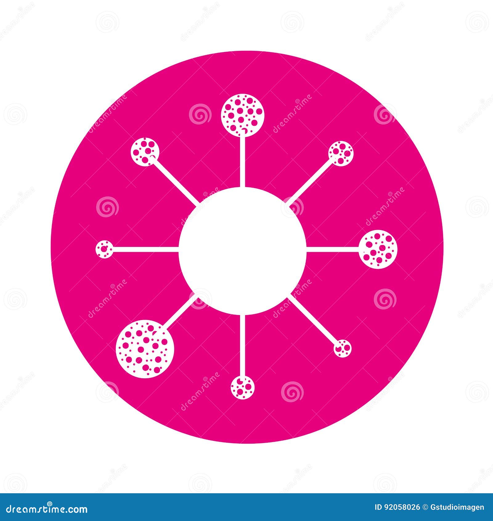 Plasmid Icon Vector From Virus Collection. Thin Line Plasmid Outline ...