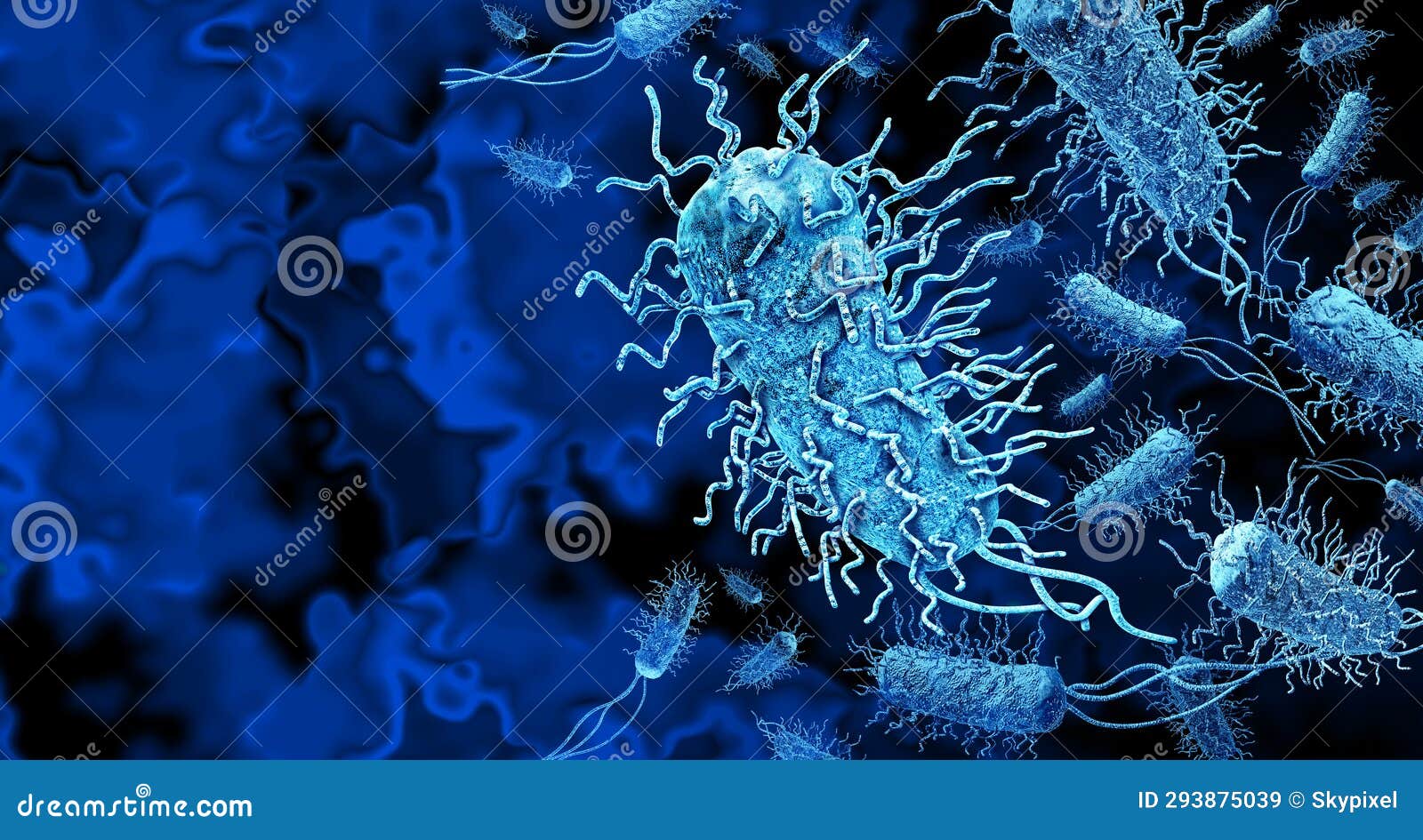Bacterial Infection stock illustration. Illustration of epidemic ...