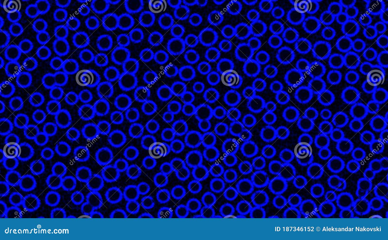 Bacterial Under Microscope, Abstract Background Stock Photo - Image of ...