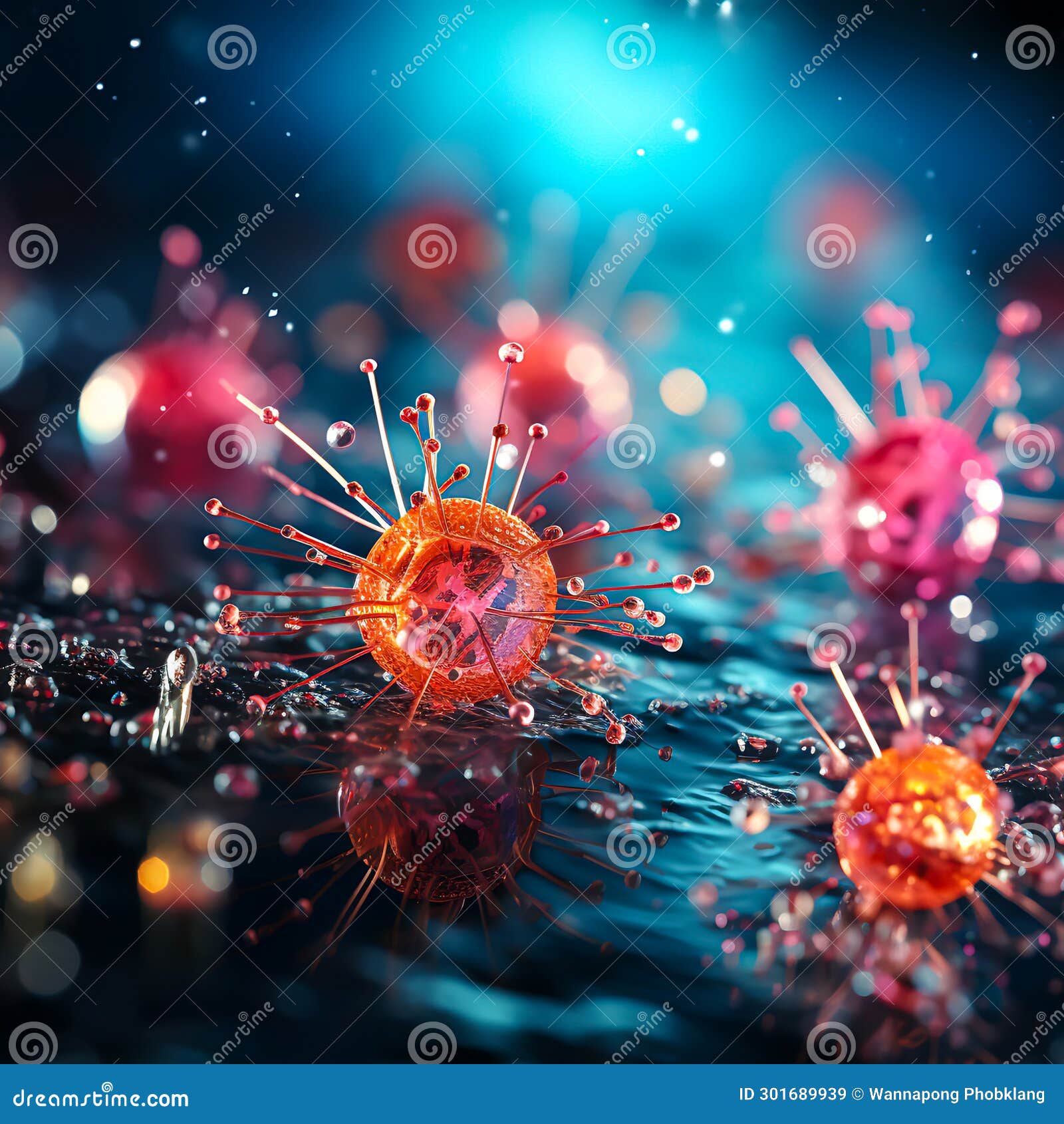 Bacterial and Viral Microcosm Science of Microbiology and Disease ...