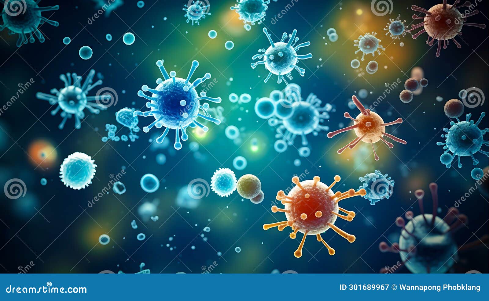 Bacterial and Viral Microcosm Science of Microbiology and Disease ...