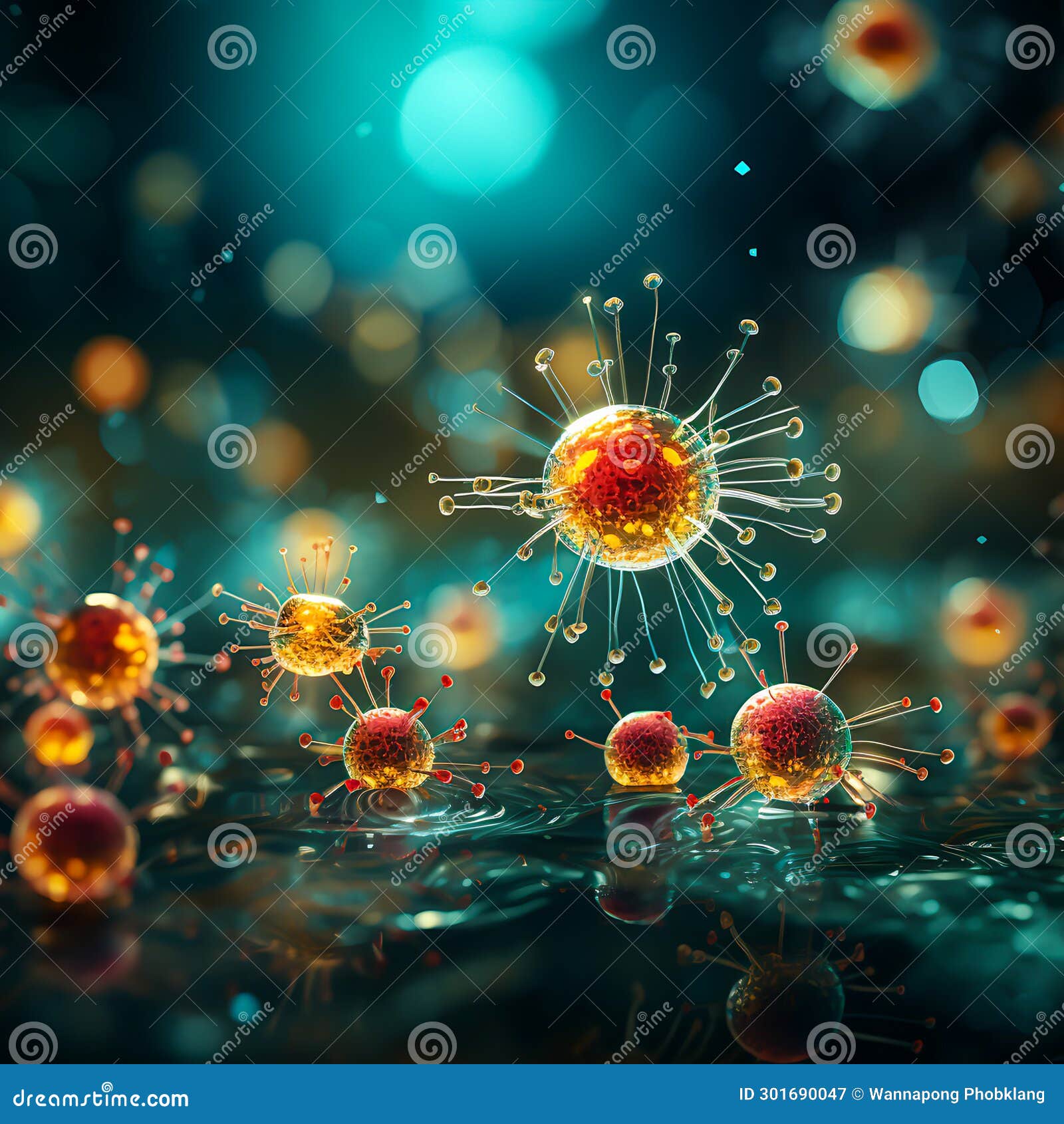 Bacterial and Viral Microcosm Science of Microbiology and Disease ...