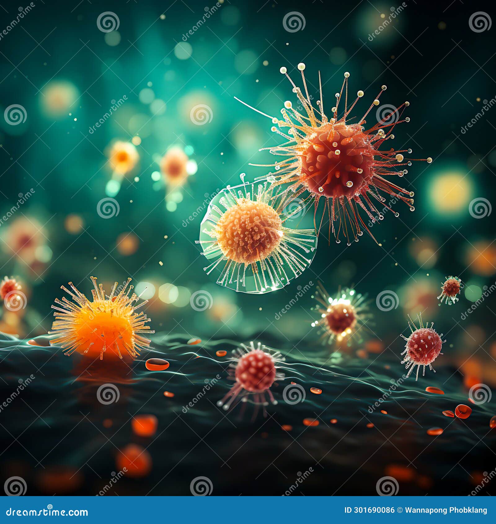 Bacterial and Viral Microcosm Science of Microbiology and Disease ...