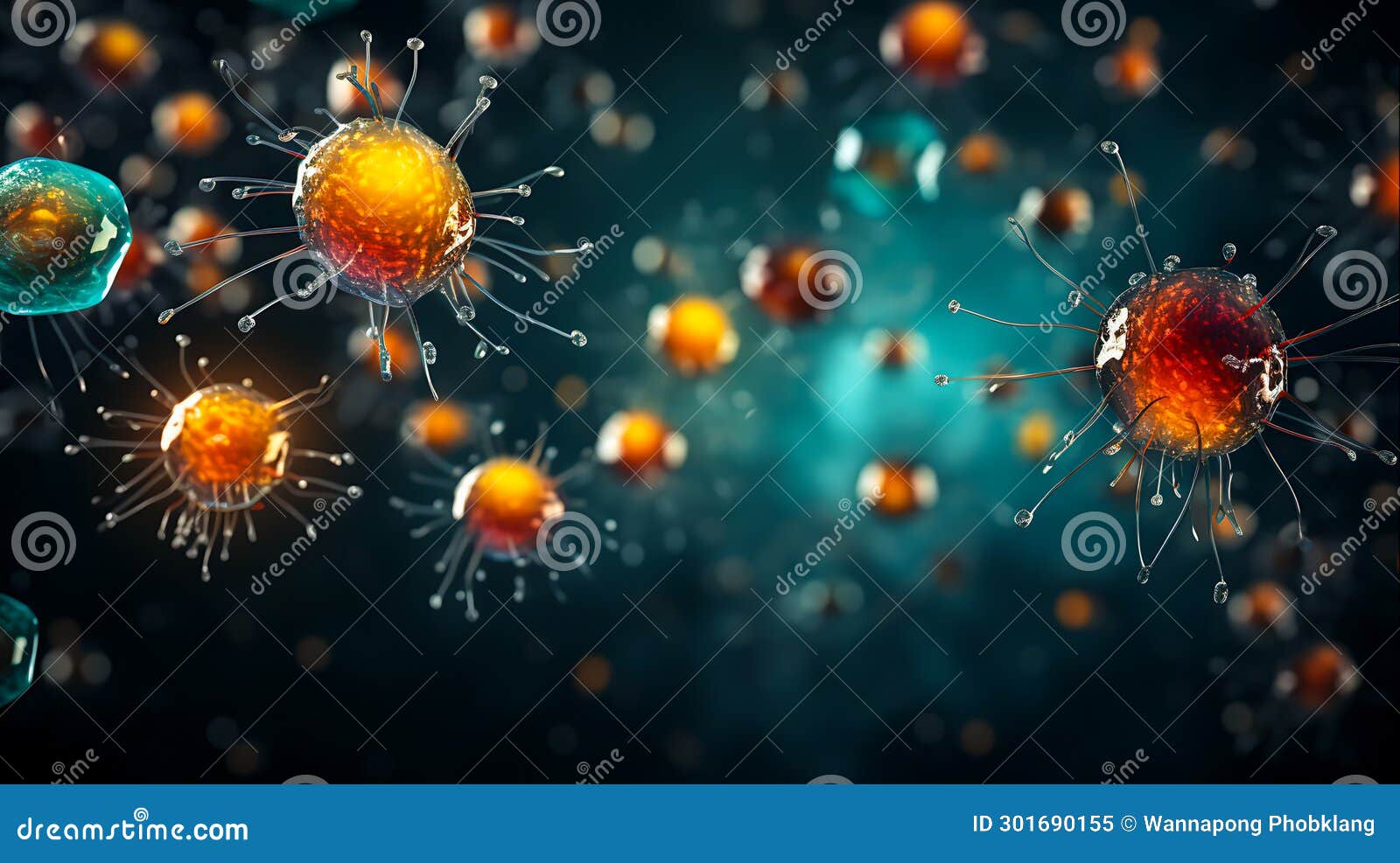 Bacterial and Viral Microcosm Science of Microbiology and Disease ...
