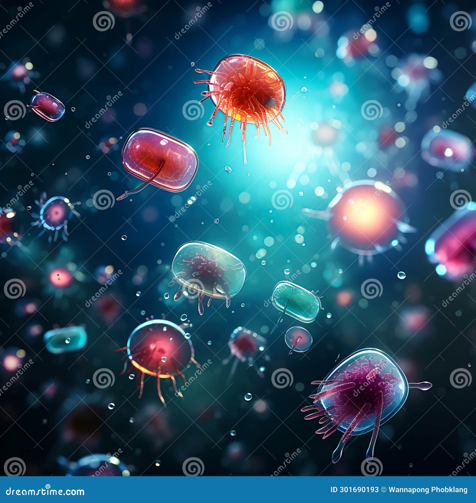 Bacterial and Viral Microcosm Science of Microbiology and Disease ...