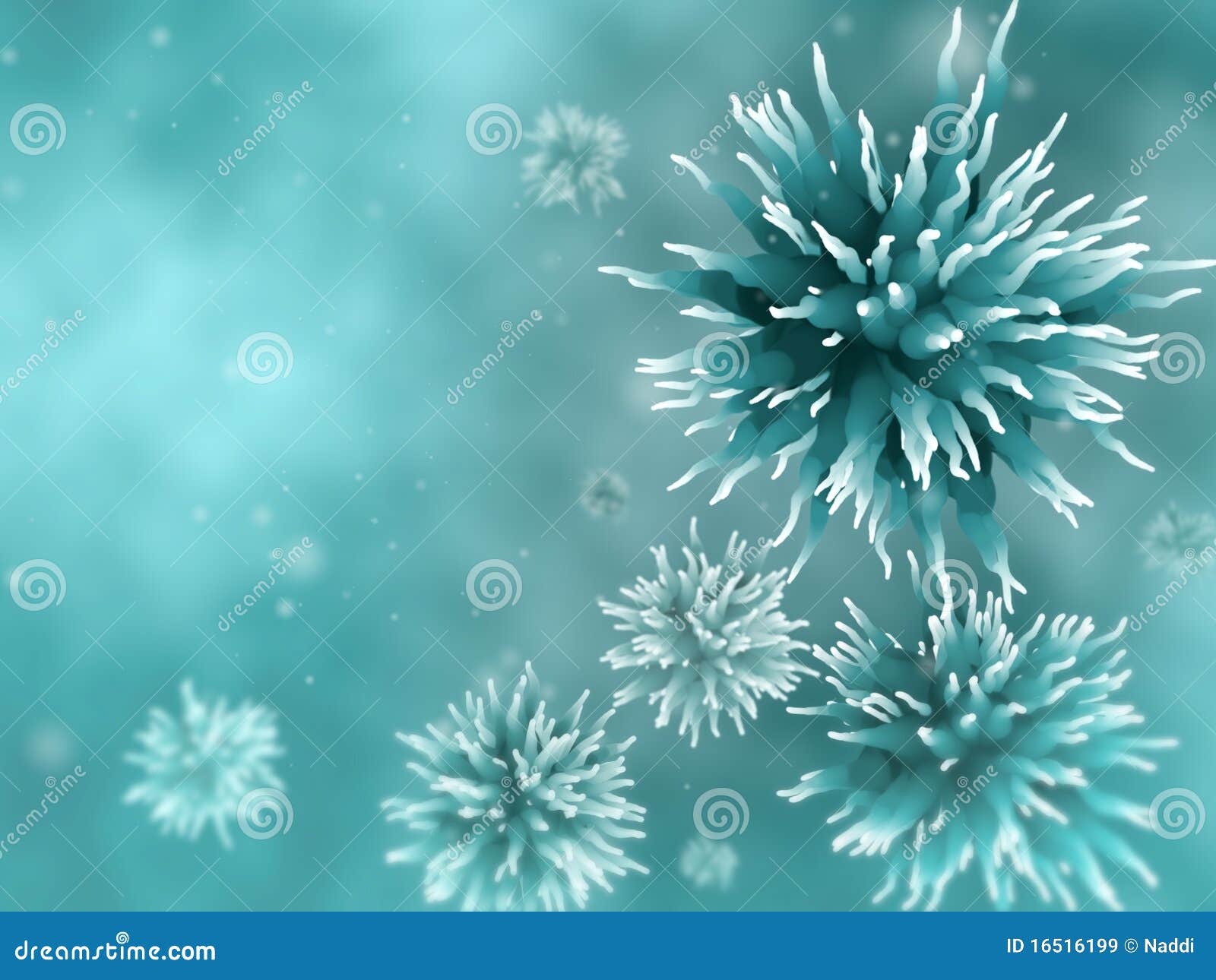 Bacterias. stock illustration. Illustration of pathogen - 16516199