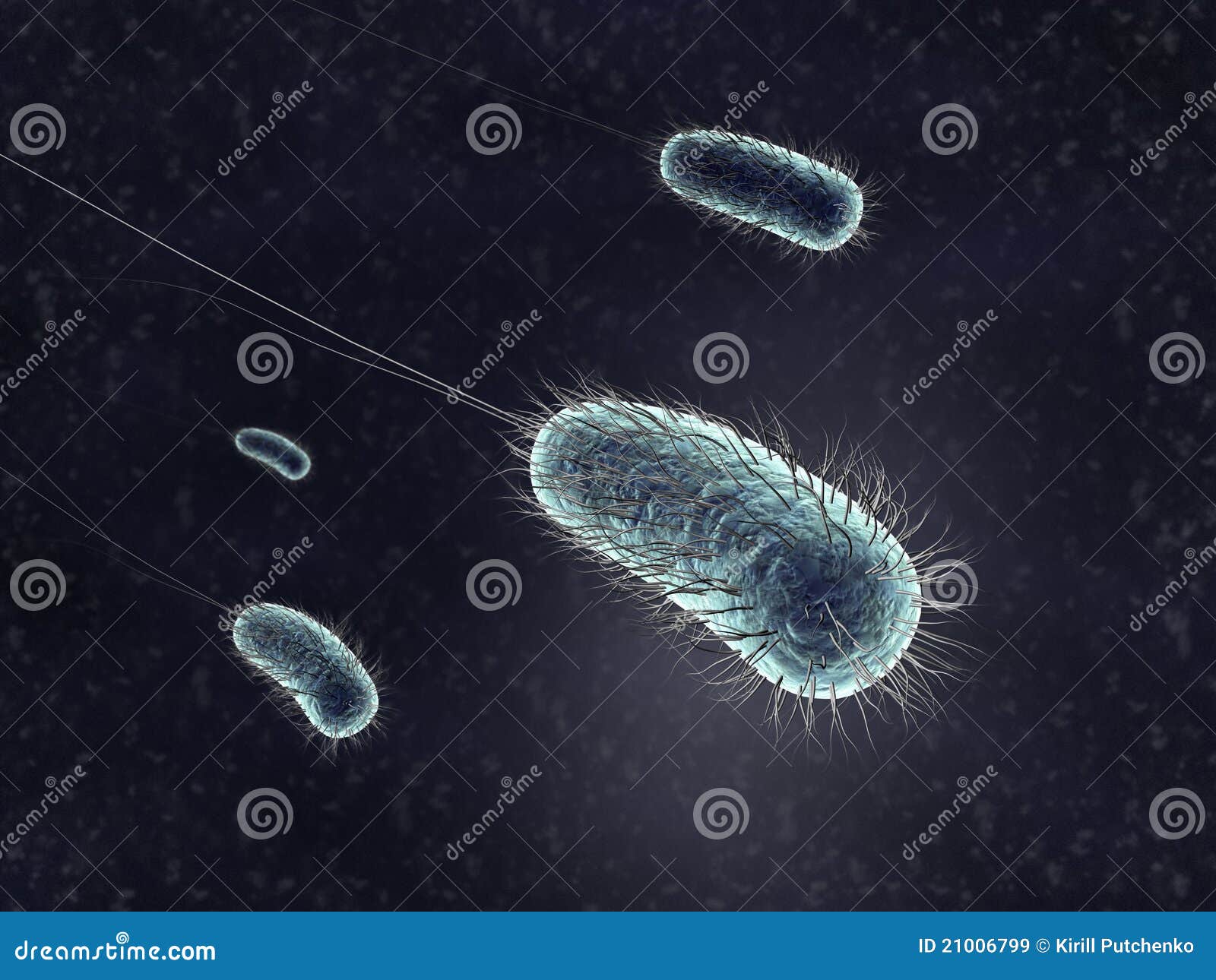 Bacterium stock illustration. Illustration of close, aggression - 21006799