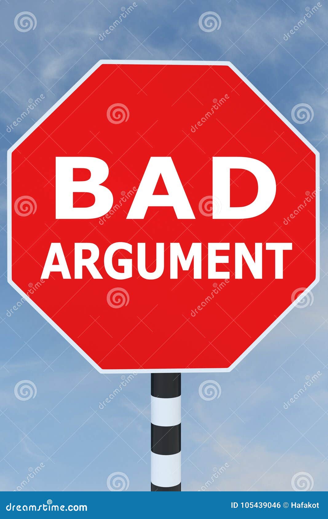 Bad Argument concept stock illustration. Illustration of arguing ...