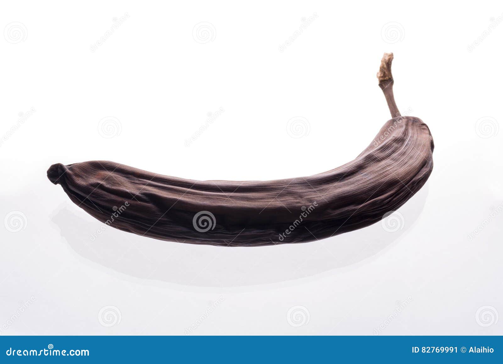 Bad banana isolated stock image. Image of inedible, isolated - 82769991