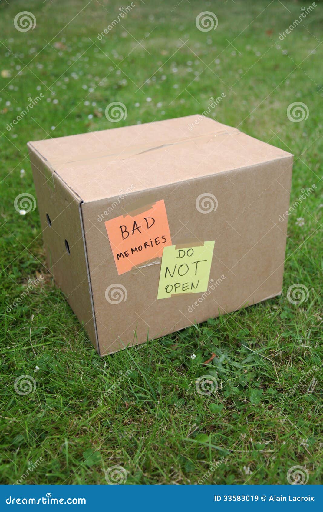 Bad box stock image. Image of closed, life, doubt, feeling - 33583019