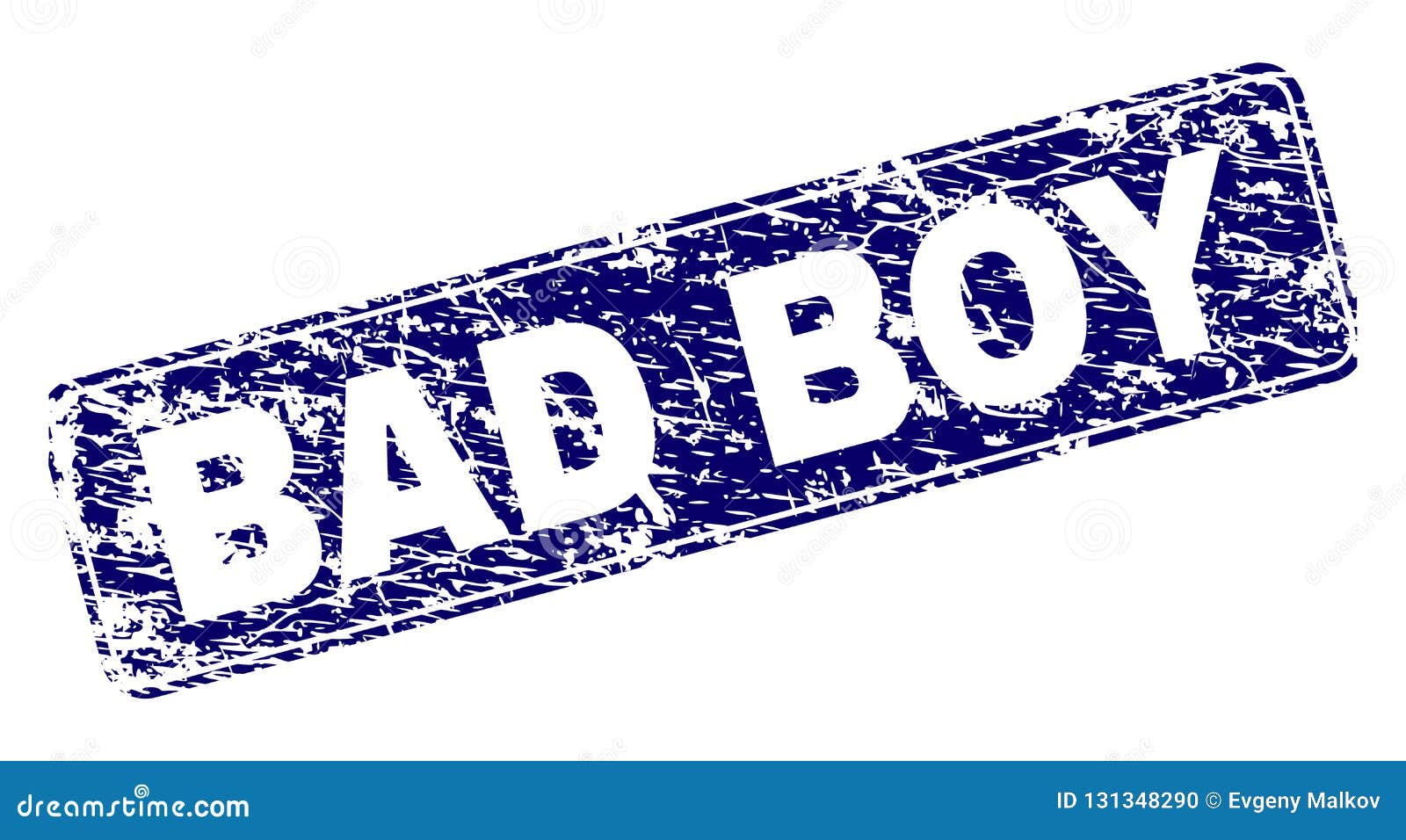 Grunge BAD BOY Framed Rounded Rectangle Stamp Stock Vector ...