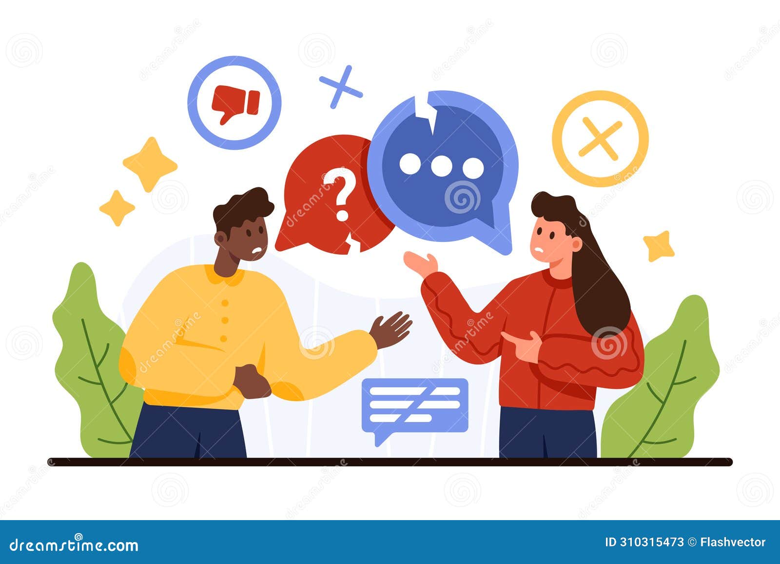 Bad Business Communication, Problem Of Listening And Understanding Of ...