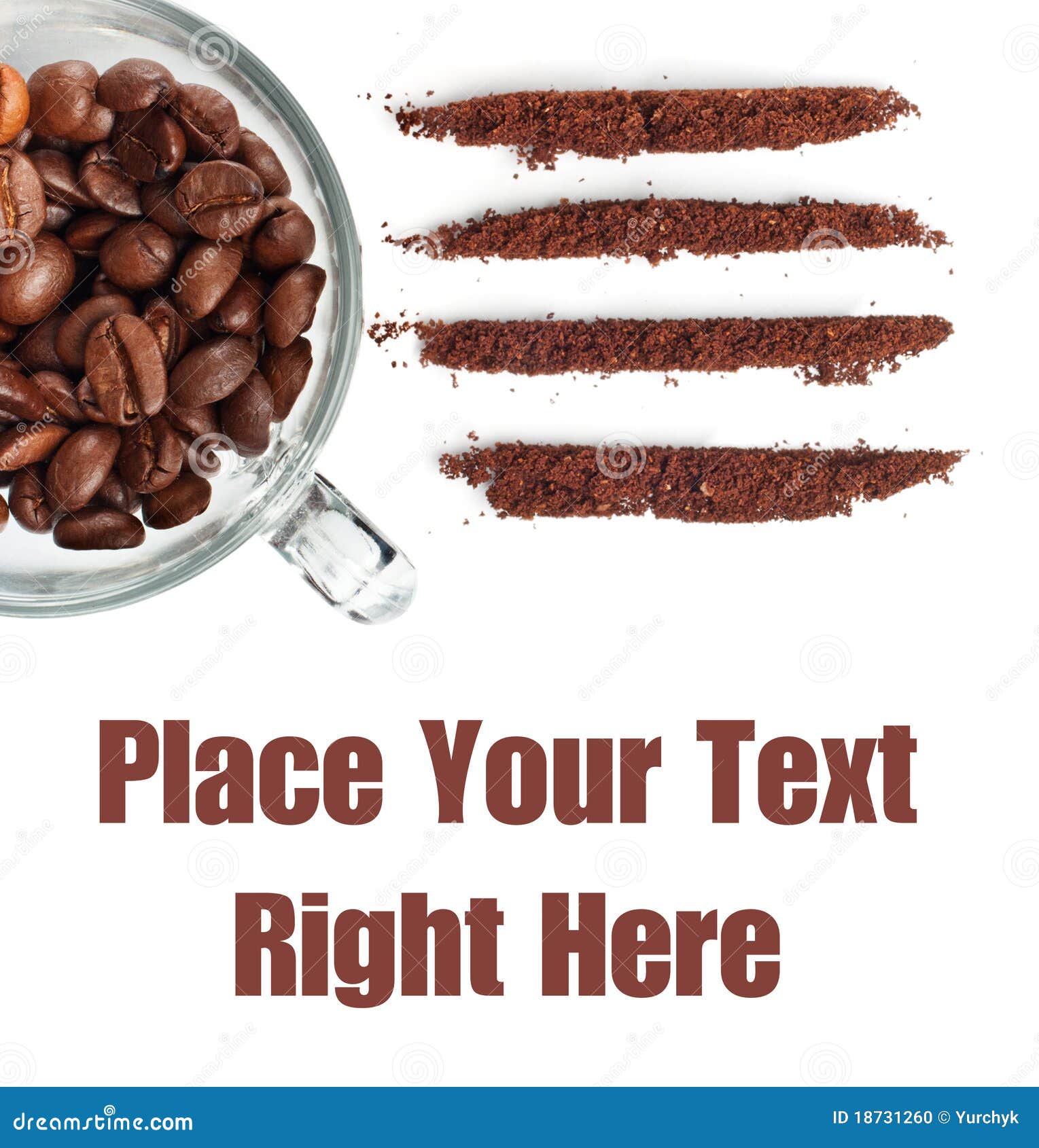 Bad Case of Coffee Addiction Stock Photo - Image of bean, detail: 18731260