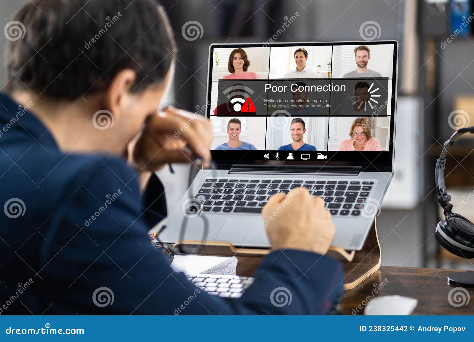 Bad Connection Problem stock photo. Image of message - 238325442