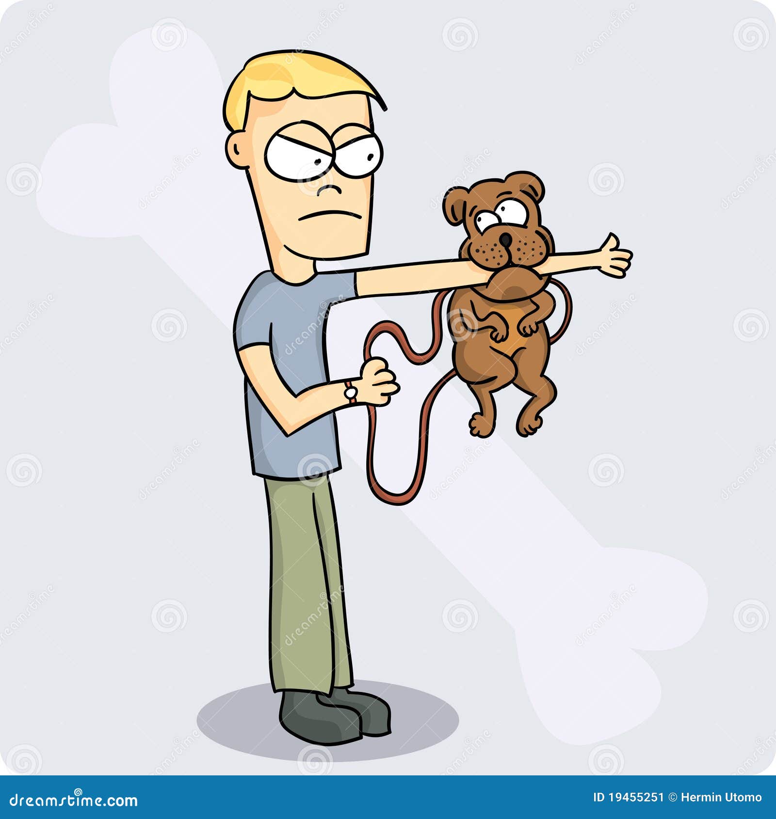 Bad Dog stock vector. Illustration of funny, canine, misbehavior - 19455251