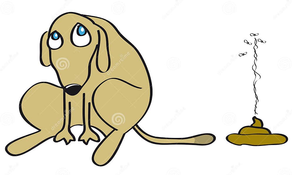 Bad dog stock vector. Illustration of white, cartoon, nasty - 6869596