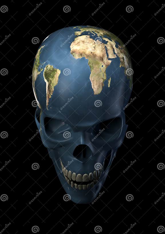 Bad Earth stock illustration. Illustration of scary, geography - 24795430