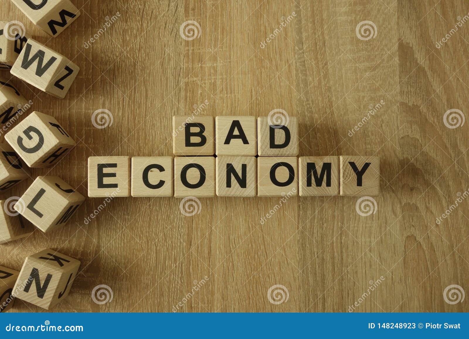 Bad Economy Text from Wooden Blocks Stock Image - Image of employee ... Bad Economy Text from Wooden Blocks Stock Image - Image of employee ...