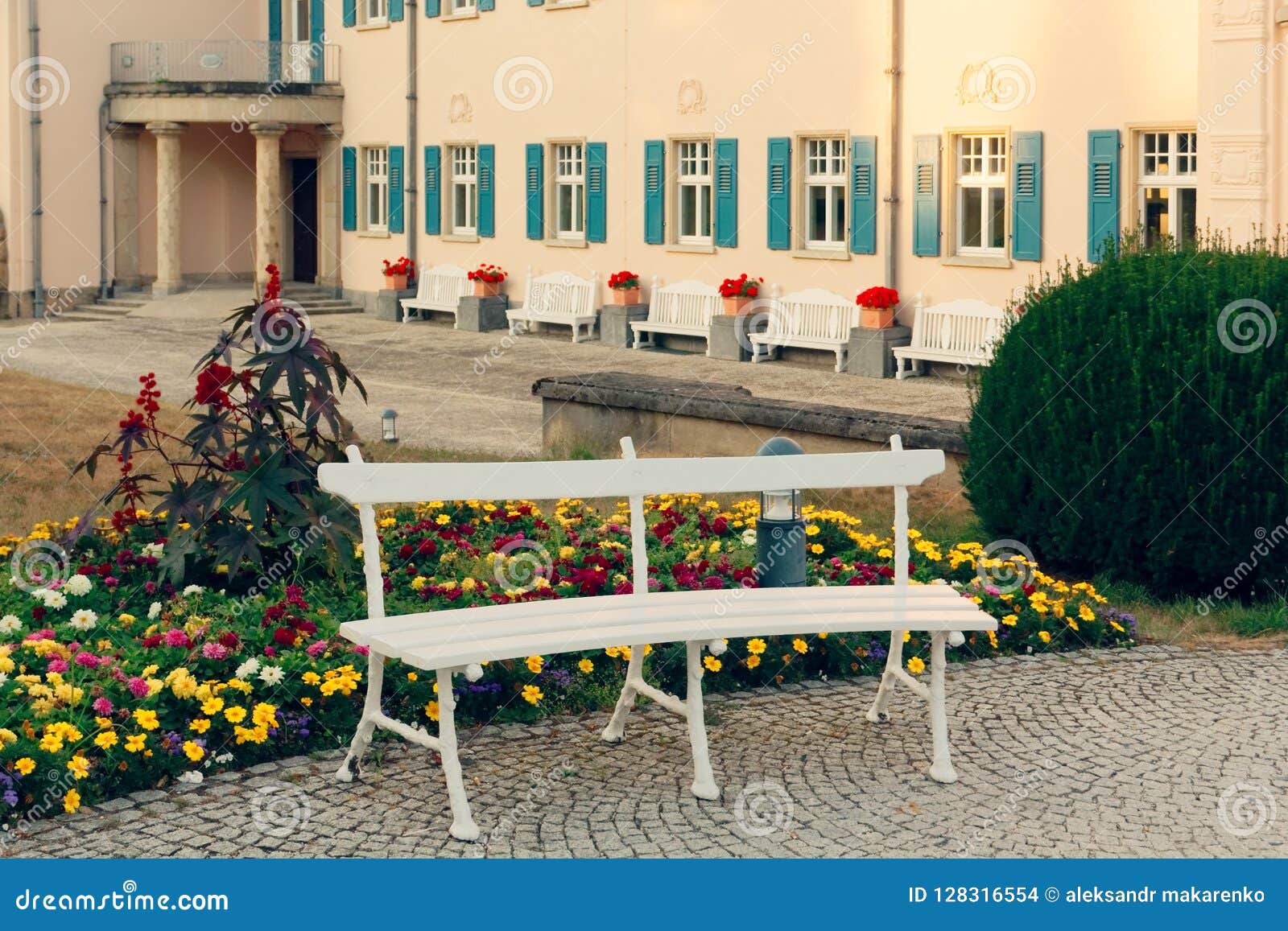 Bad Elster, Germany August 29, 2018: the Resort Architectural Ensemble ...