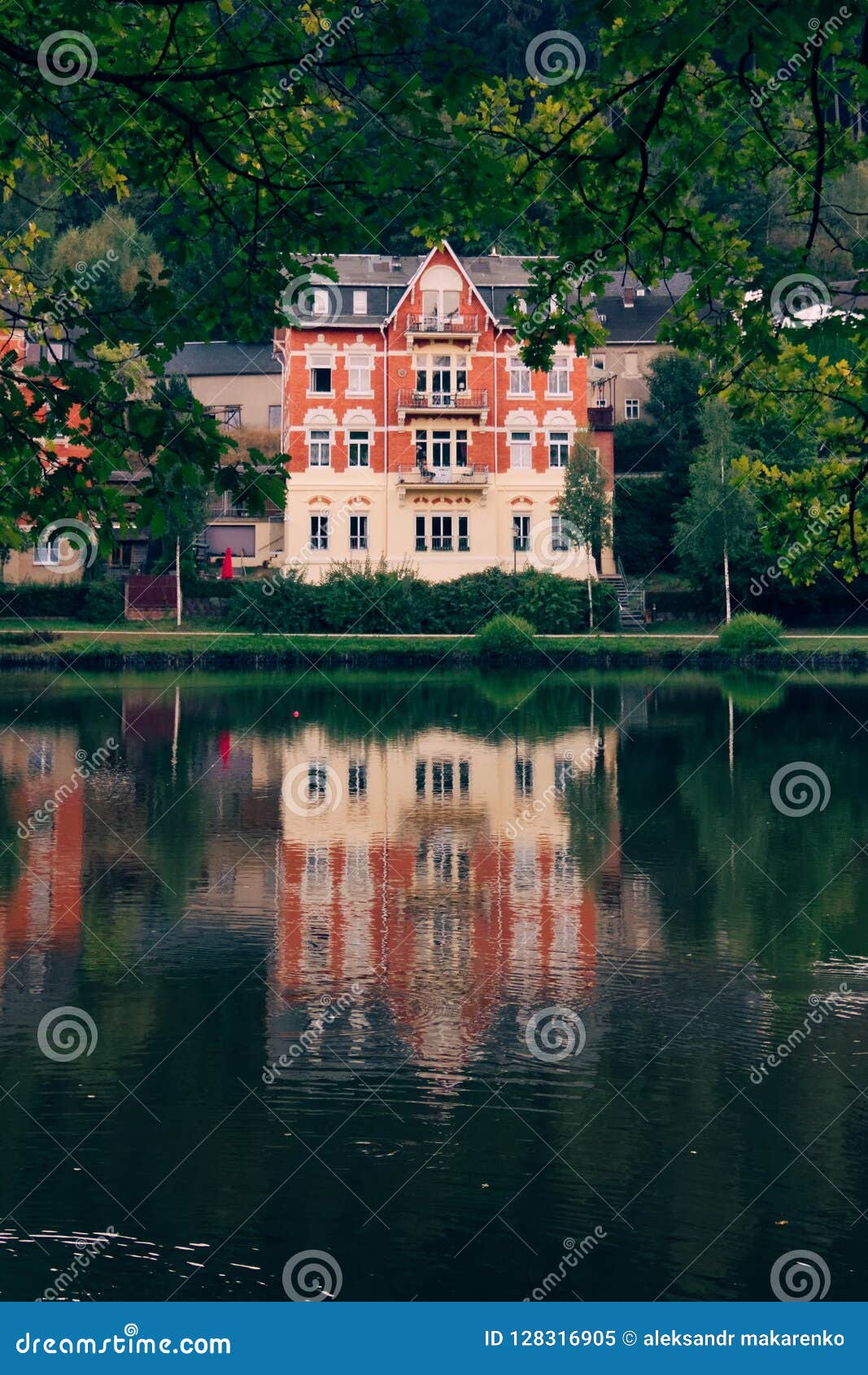 Bad Elster, Germany August 29, 2018: the Resort Architectural Ensemble ...