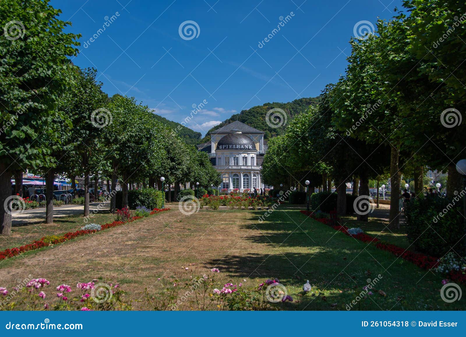 Bad Ems, Germany 24 July 2022, the Spa Park and Casino in Bad Ems ...