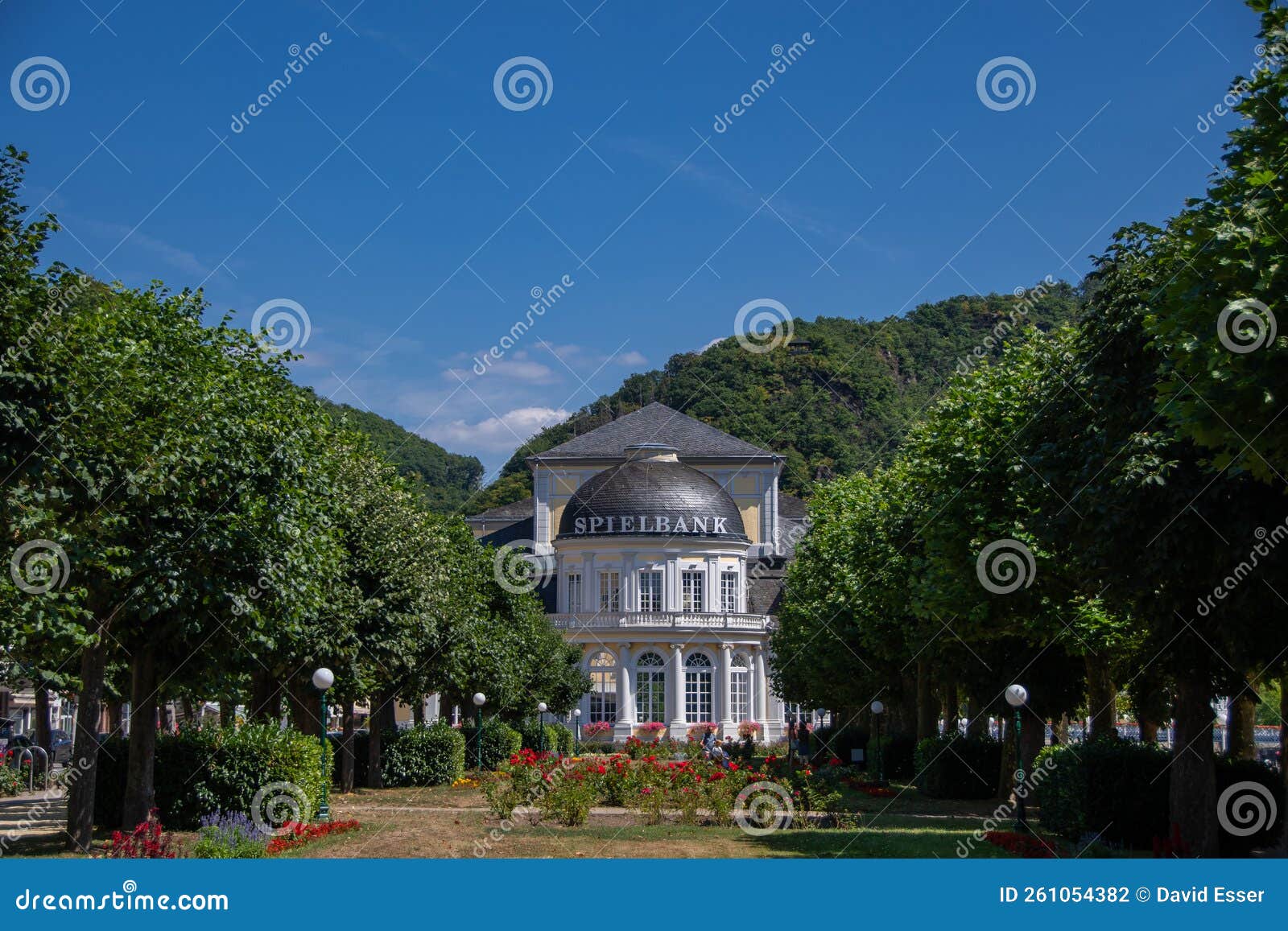 Bad Ems, Germany 24 July 2022, the Spa Park and Casino in Bad Ems ...