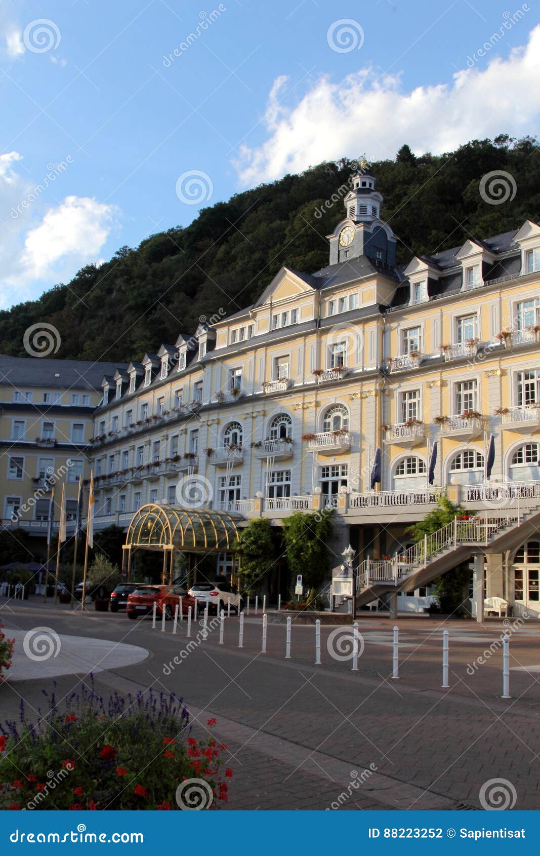 Bad Ems, Germany editorial photography. Image of castle - 88223252