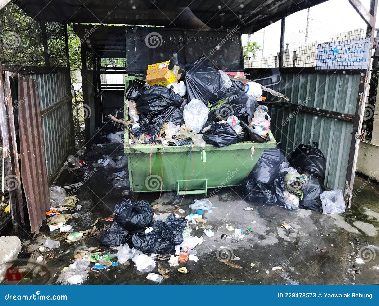 Bad environment concept stock image. Image of pollution - 228478573