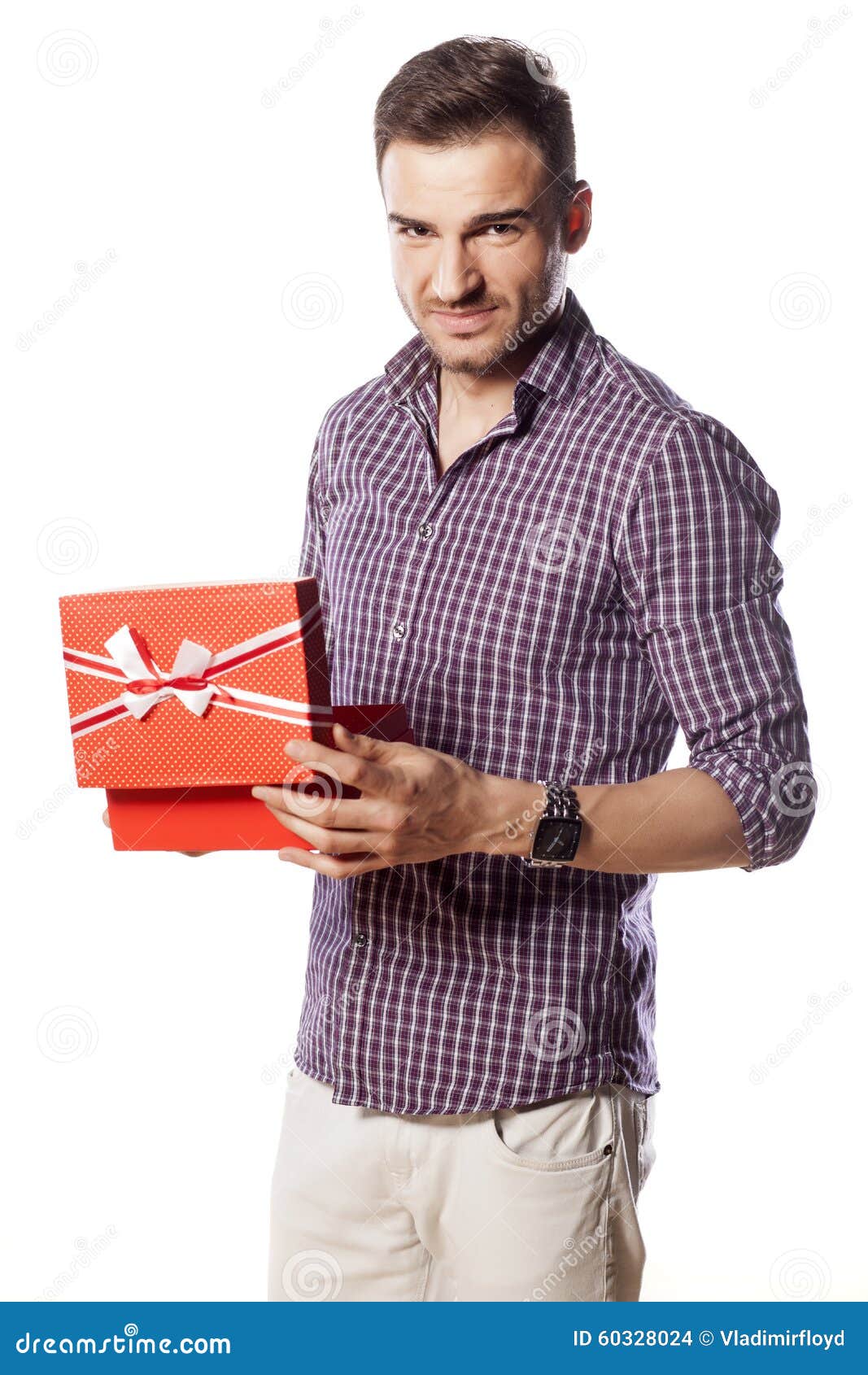 Bad gift stock photo. Image of person, white, disappointment - 60328024
