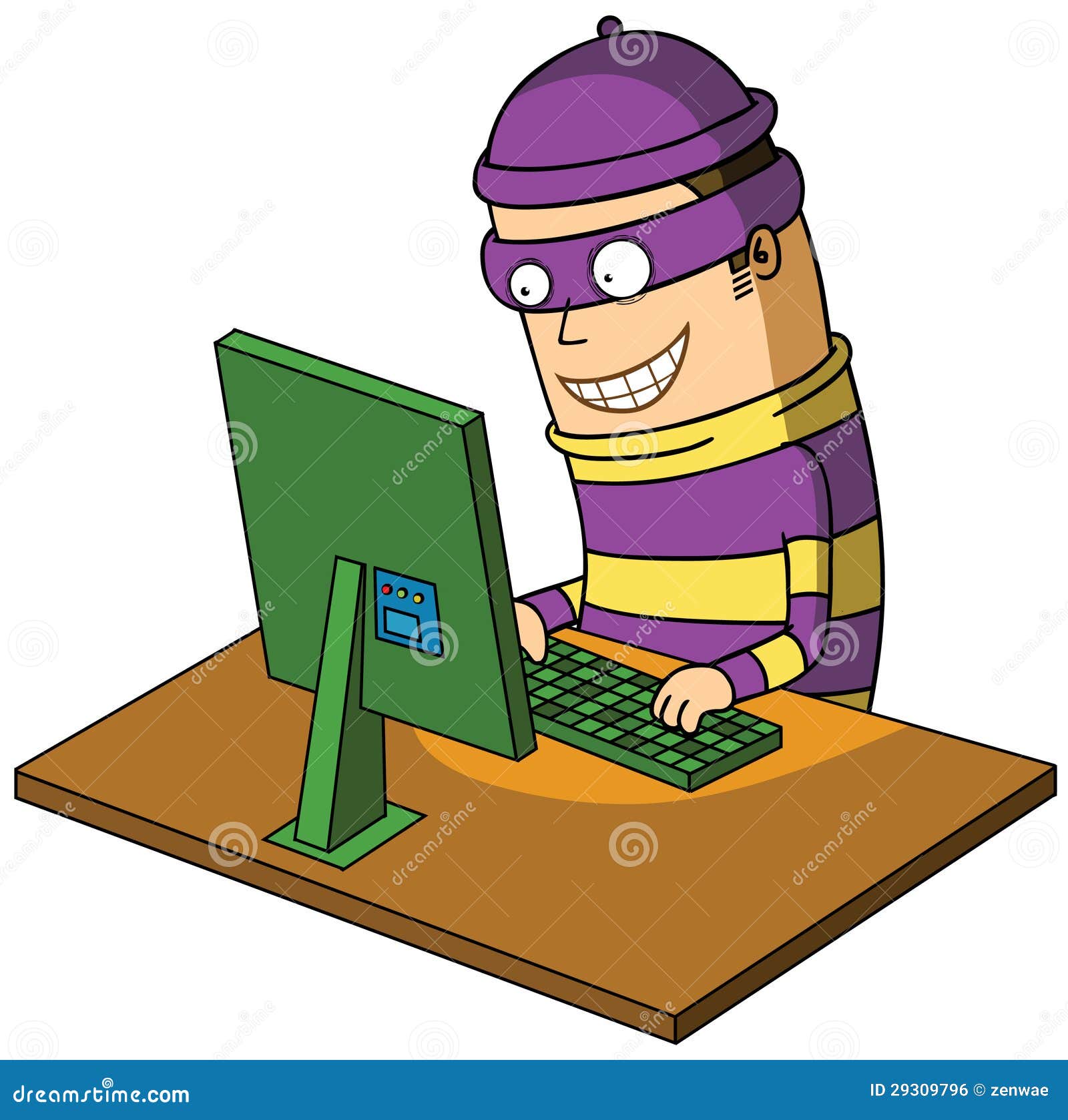 Bad Hacker Royalty Free Stock Image - Image: 29309796