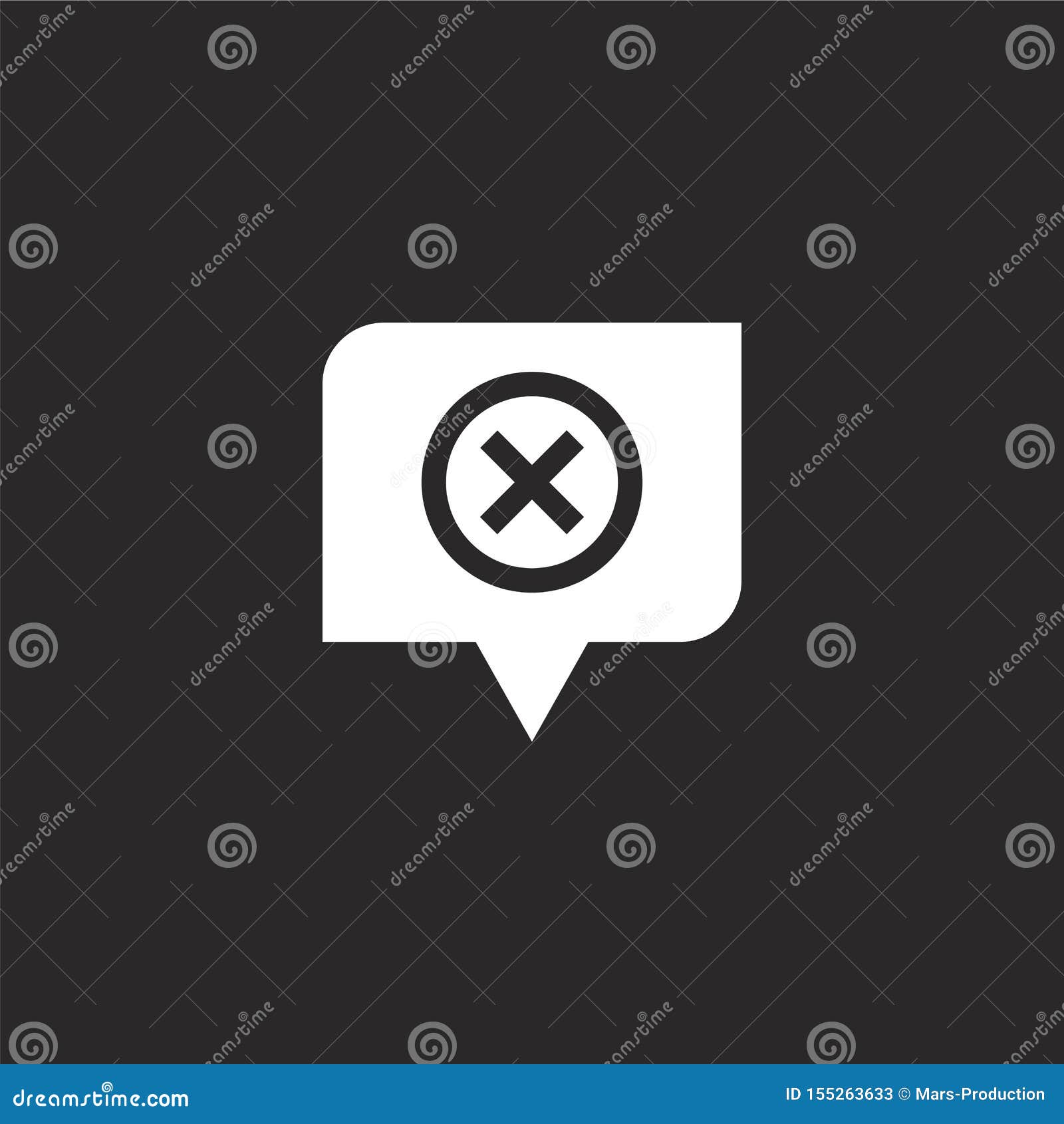 Bad Icon. Filled Bad Icon for Website Design and Mobile, App ...