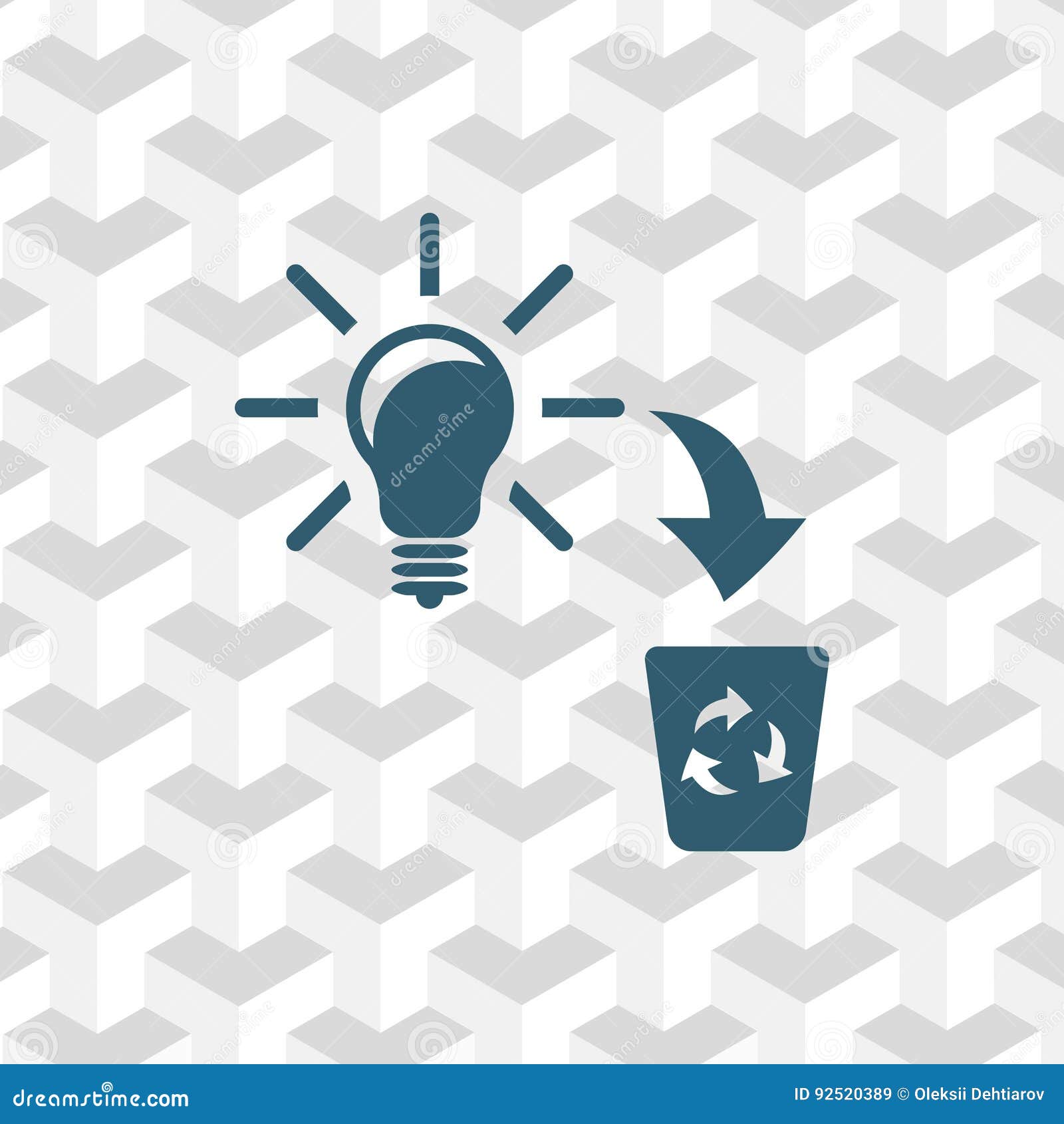 Bad Idea Icon Stock Vector Illustration Flat Design Stock Vector ...