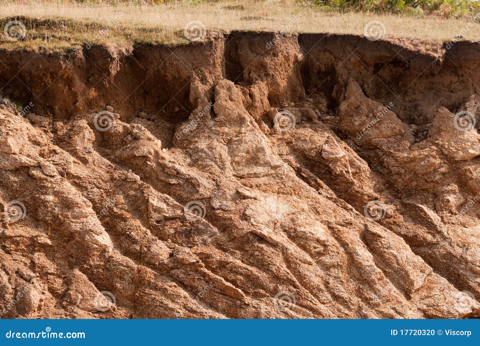 Bad land stock photo. Image of drain, ditch, deforestation - 17720320