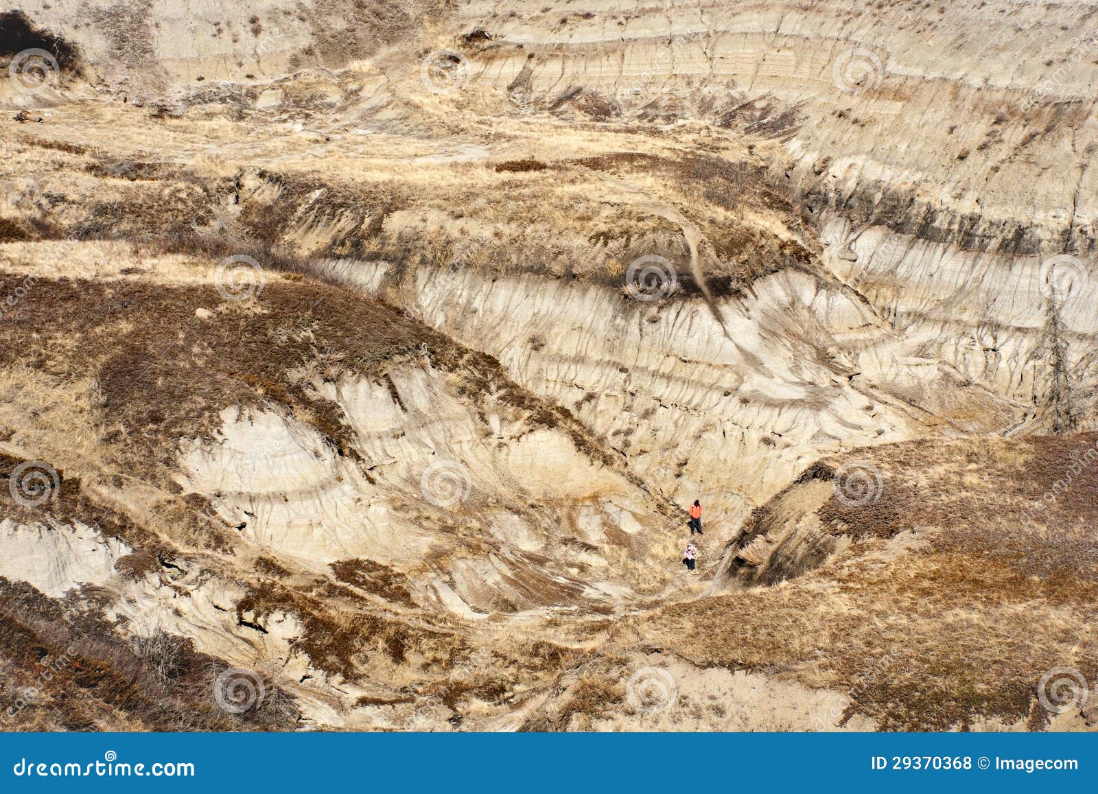 Bad Land stock photo. Image of geologic, canyon, pale - 29370368