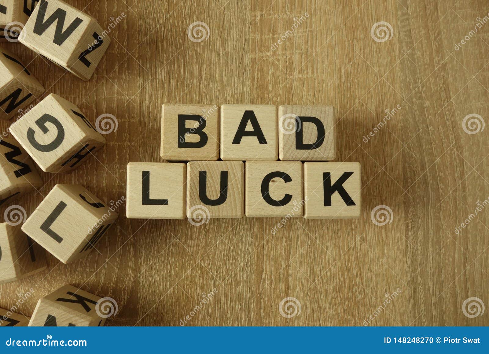 Bad Luck Text from Wooden Blocks Stock Photo - Image of fatal, burnout ... Bad Luck Text from Wooden Blocks Stock Photo - Image of fatal, burnout ...