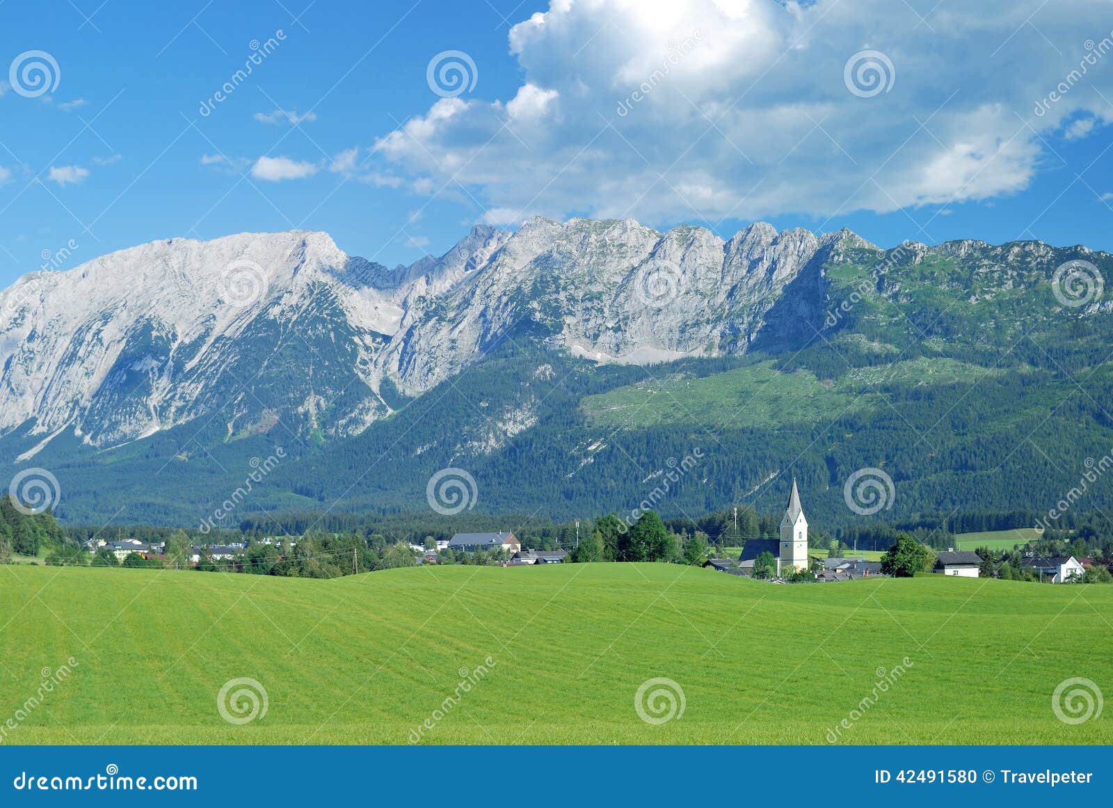 Bad Mitterndorf,Styria,Alps,Austria Stock Photo - Image of styrian ...