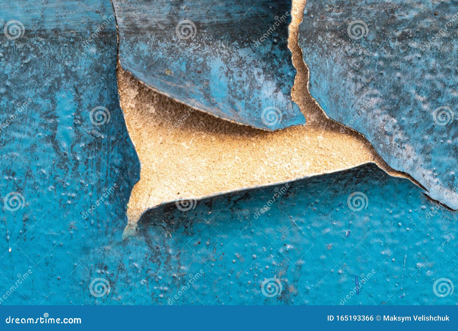 Bad Paint. Painted Distressed Wall Surface. Abstract Web Banner. Stock ...