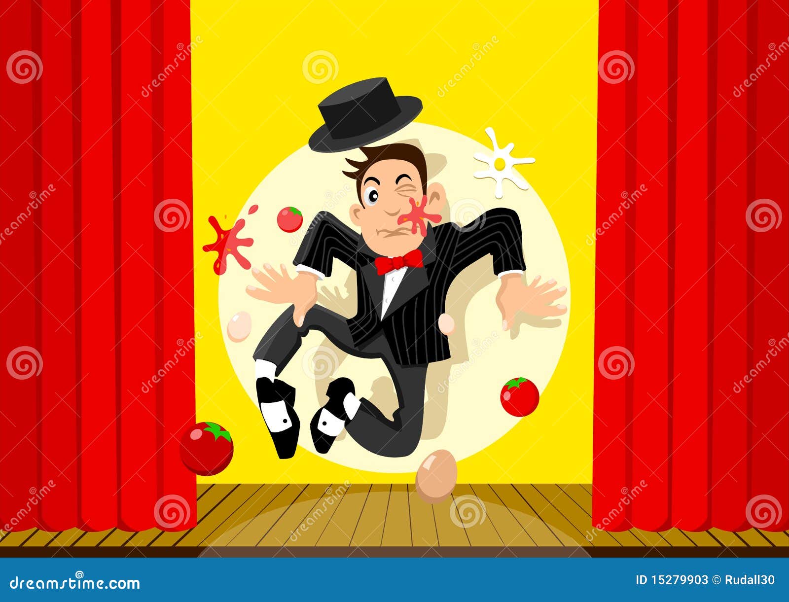 Bad Performance stock vector. Illustration of perform - 15279903