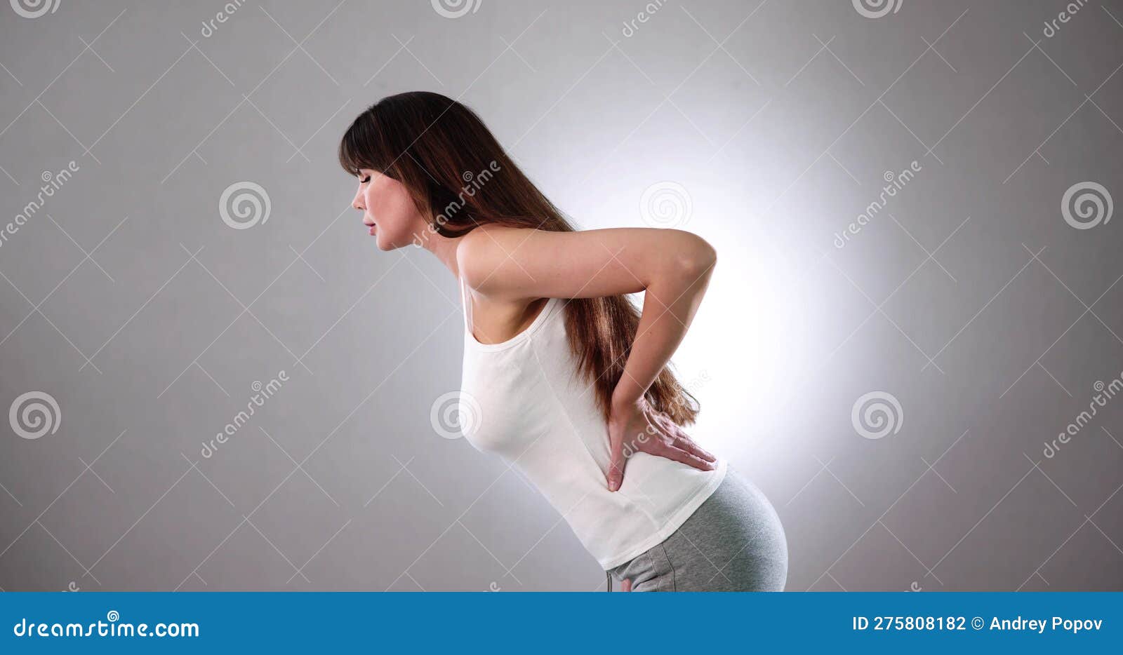 Bad Posture Back Pain stock photo. Image of injuries - 275808182