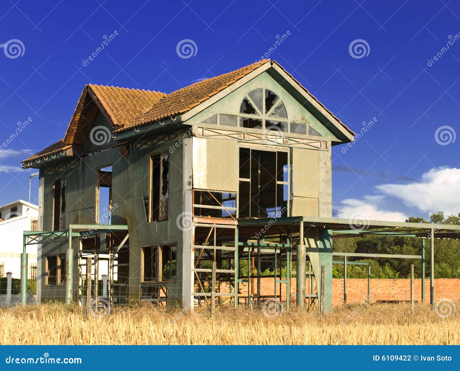 A bad project stock photo. Image of ruins, architecture - 6109422