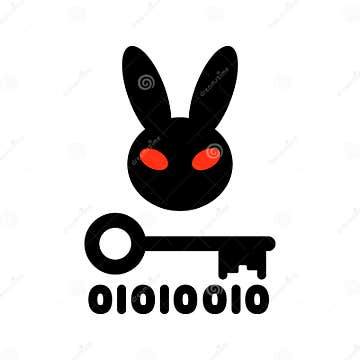 Bad Rabbit Ransomware Virus Stock Vector - Illustration of hacker ...