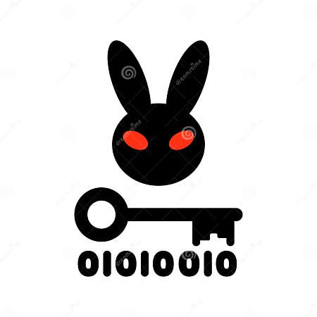 Bad Rabbit Ransomware Virus Stock Vector - Illustration of hacker ...