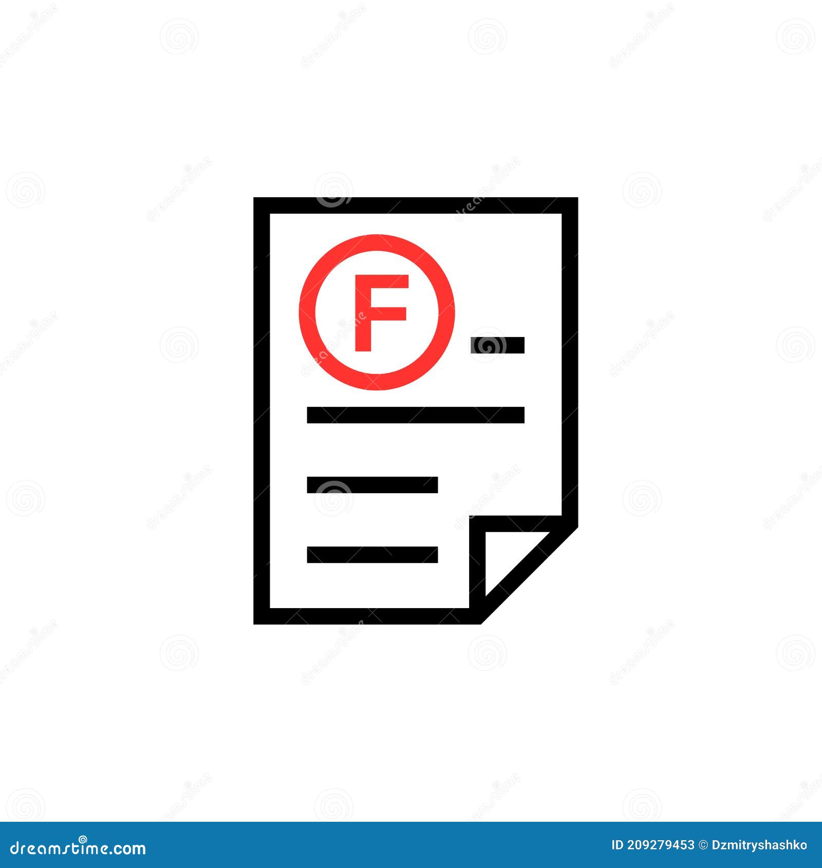 Bad Report Card Clipart