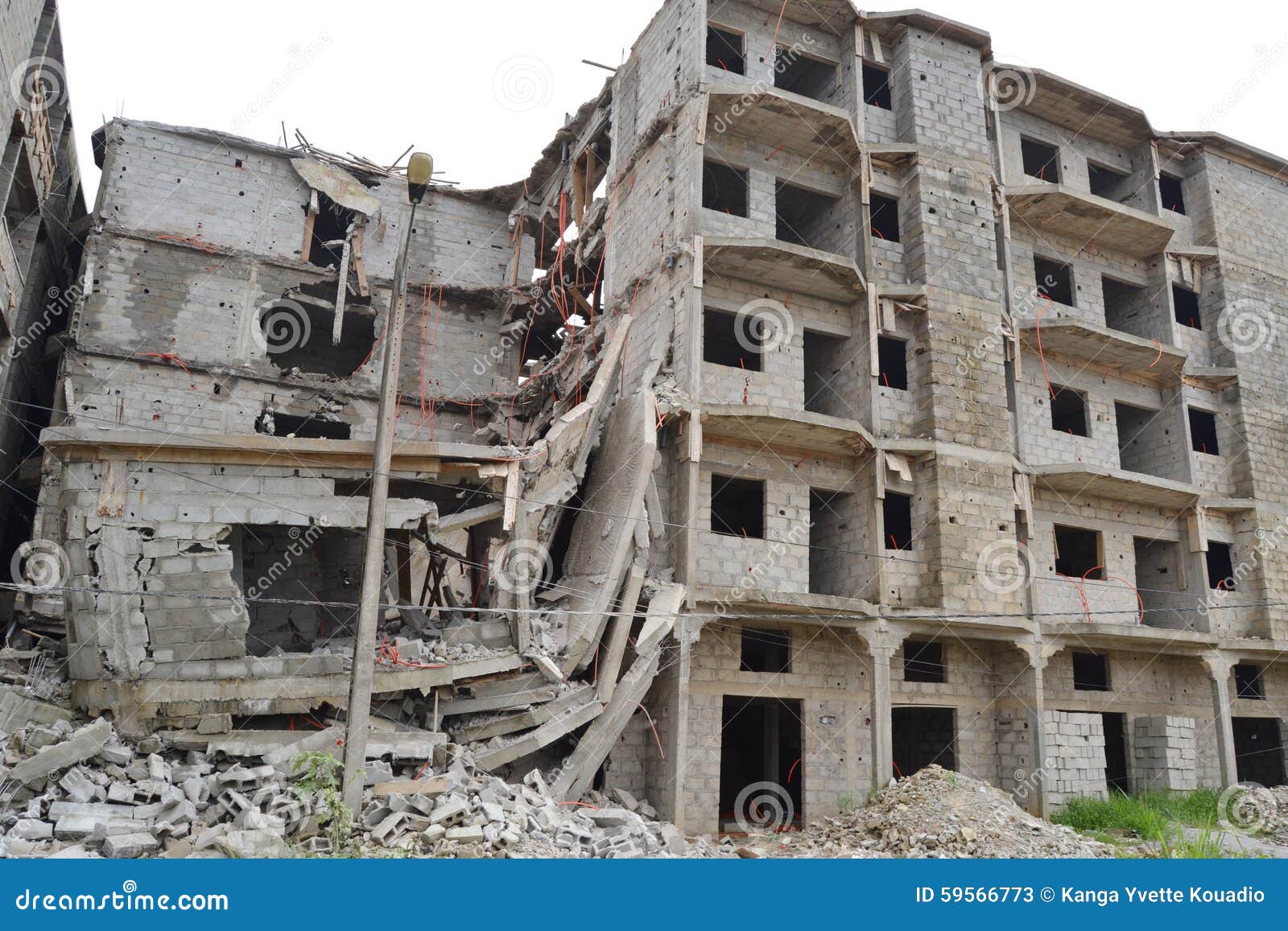 BAD RESULT of CONSTRUCTION stock image. Image of survey - 59566773