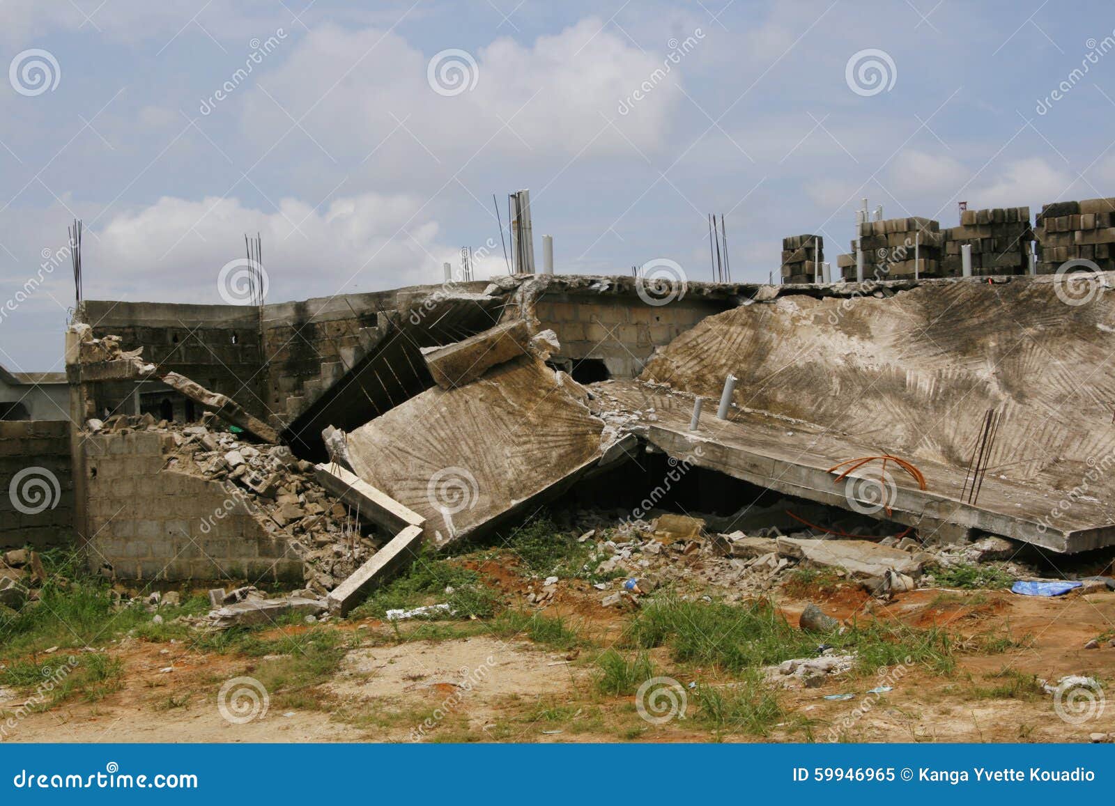 BAD RESULT of CONSTRUCTION stock image. Image of result - 59946965