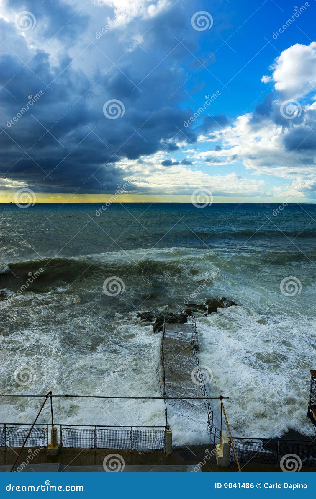 Bad sea stock photo. Image of meteorology, waves, power - 9041486
