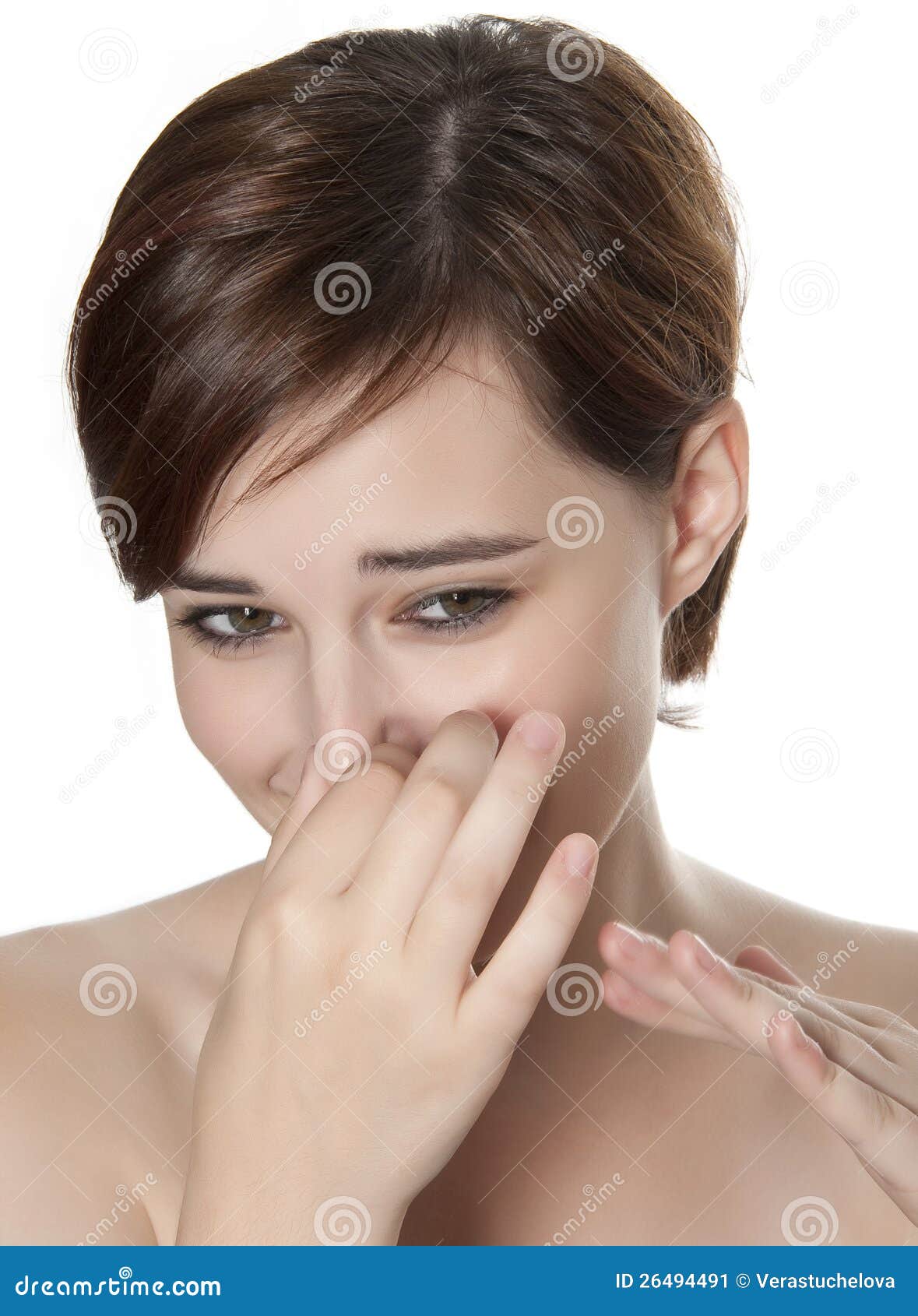 Bad smell stock image. Image of isolated, amazement, attractive - 26494491