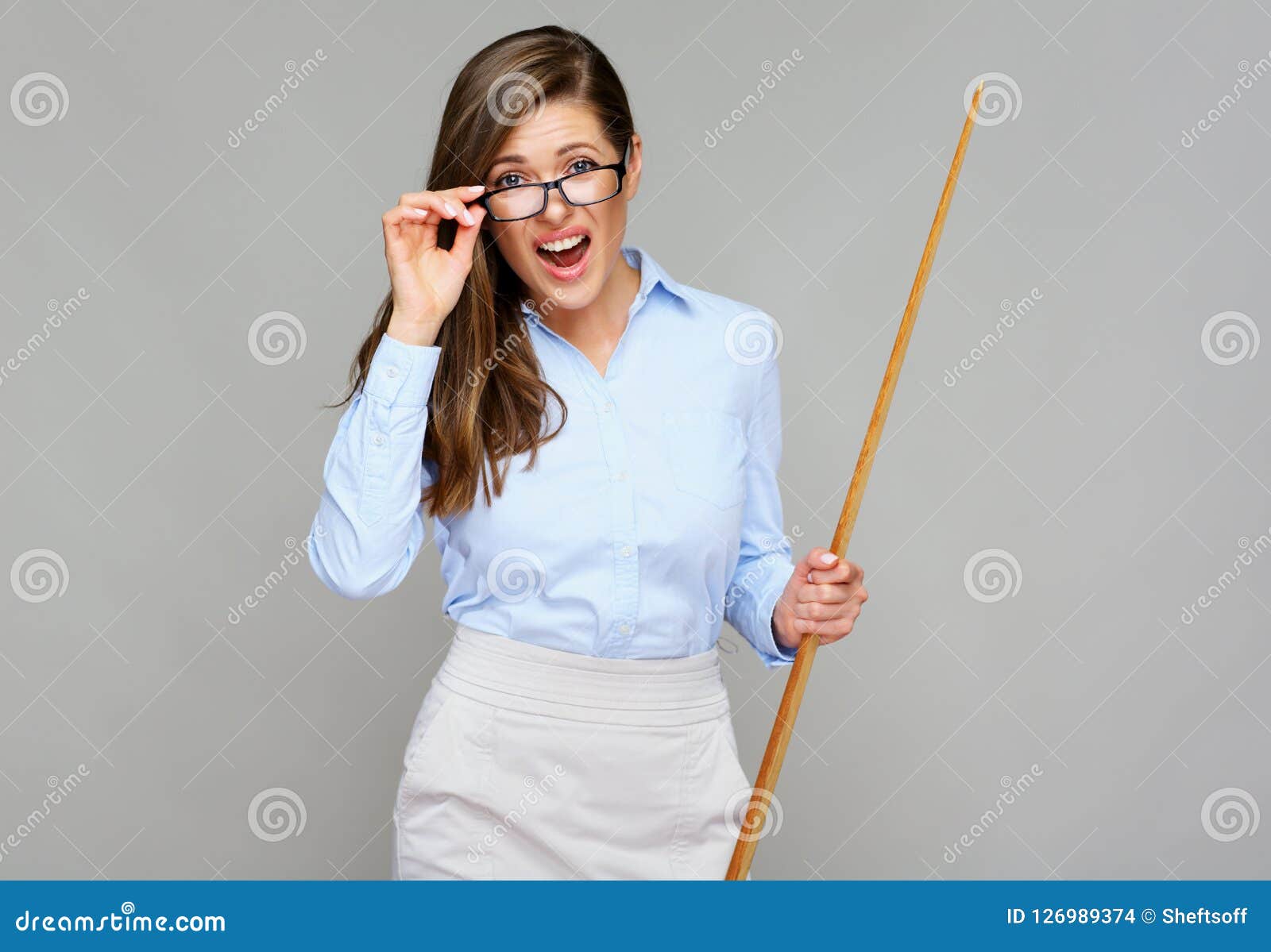 Bad Teacher. Woman Holding Wooden Pointer Stock Photo - Image of person ... Bad Teacher. Woman Holding Wooden Pointer Stock Photo - Image of person ...