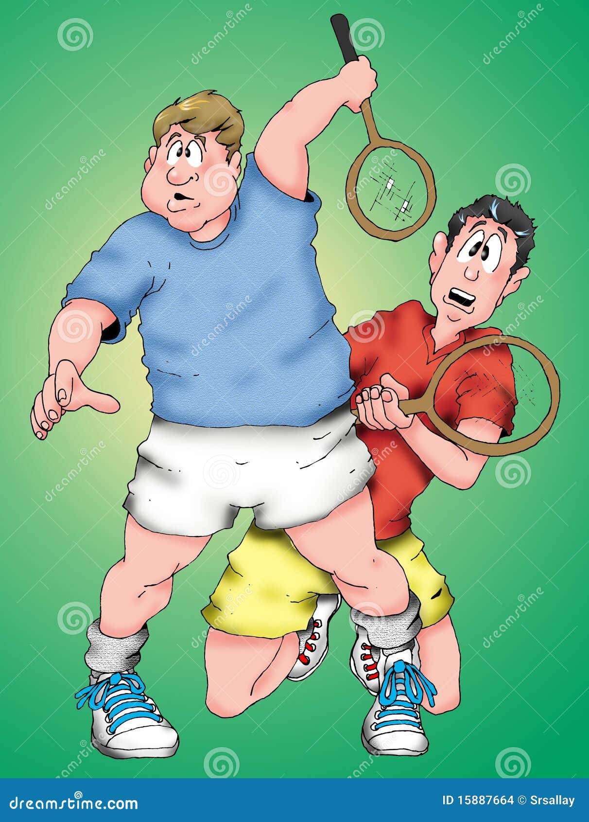 Bad Tennis stock illustration. Illustration of sport - 15887664